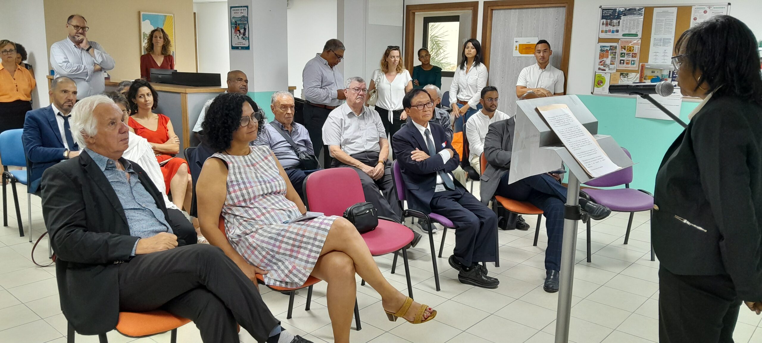 Inauguration des nouveaux locaux de l'antenne du CAMSP-CMPP du Tampon ...